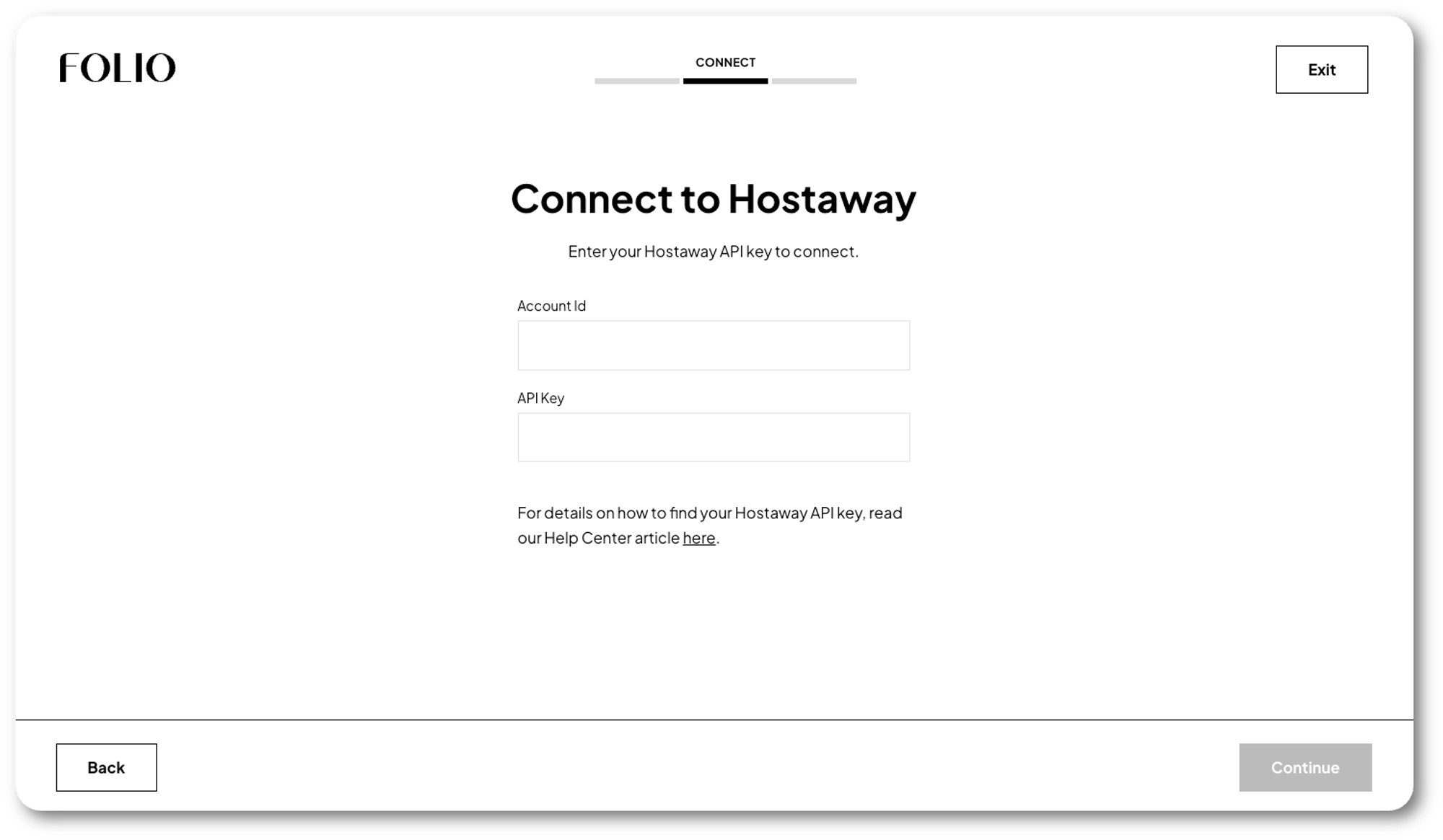 How to connect with Folio? – Hostaway